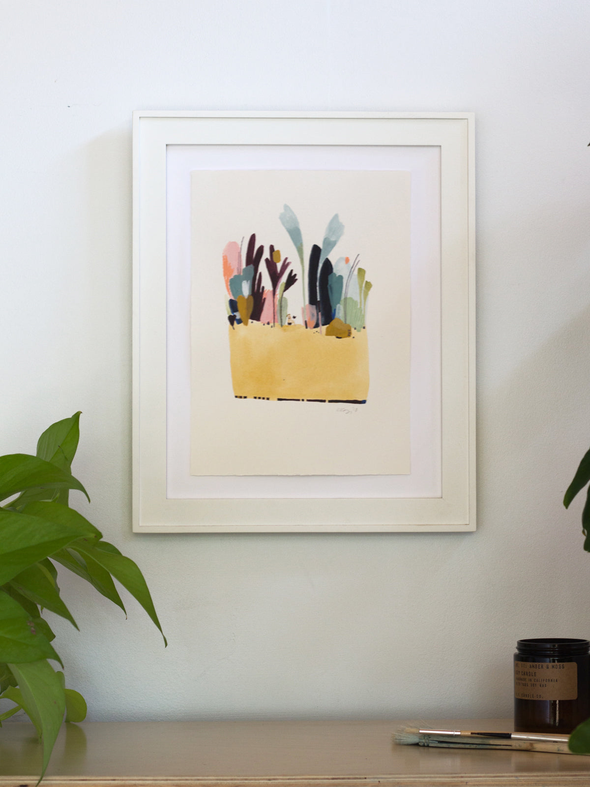 Introvert I - Framed Original Painting – Kayla King Art